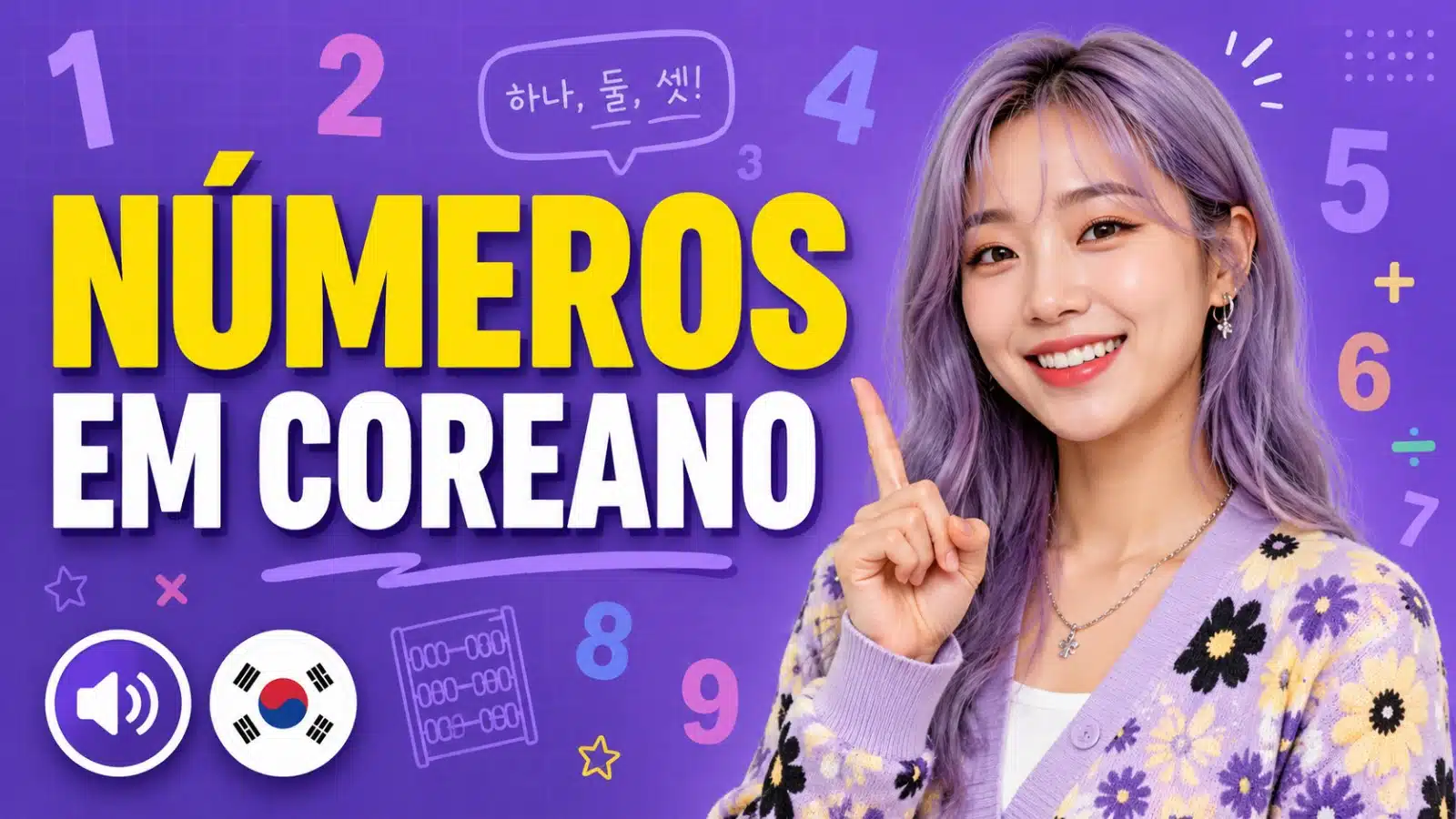 Números em coreano: como contar e quando usar!