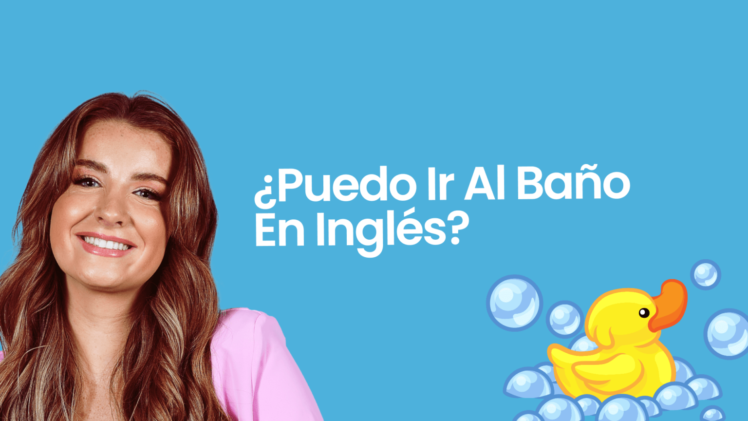 ¿Puedo ir al baño en inglés? Ejemplos en diferentes contextos