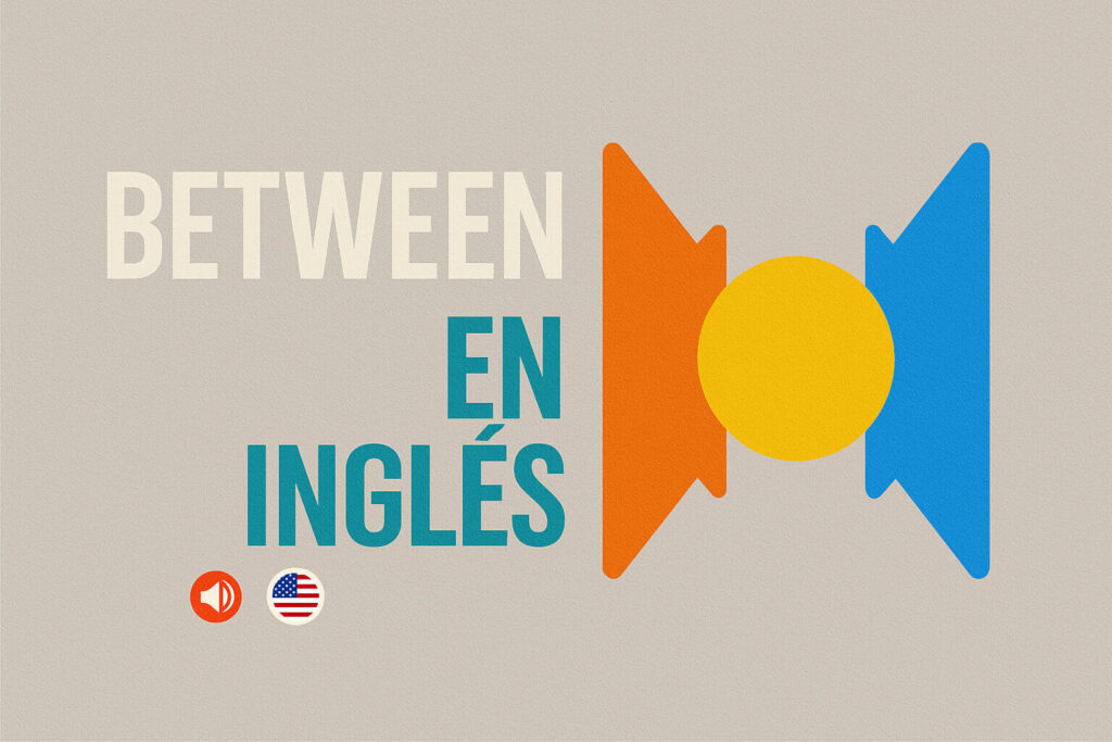 ¿Qué significa Between en inglés? Ejemplos y usos prácticos