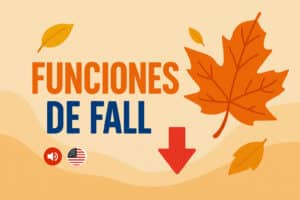 Funciones de Fall en Inglés: descubre usos, frases y más
